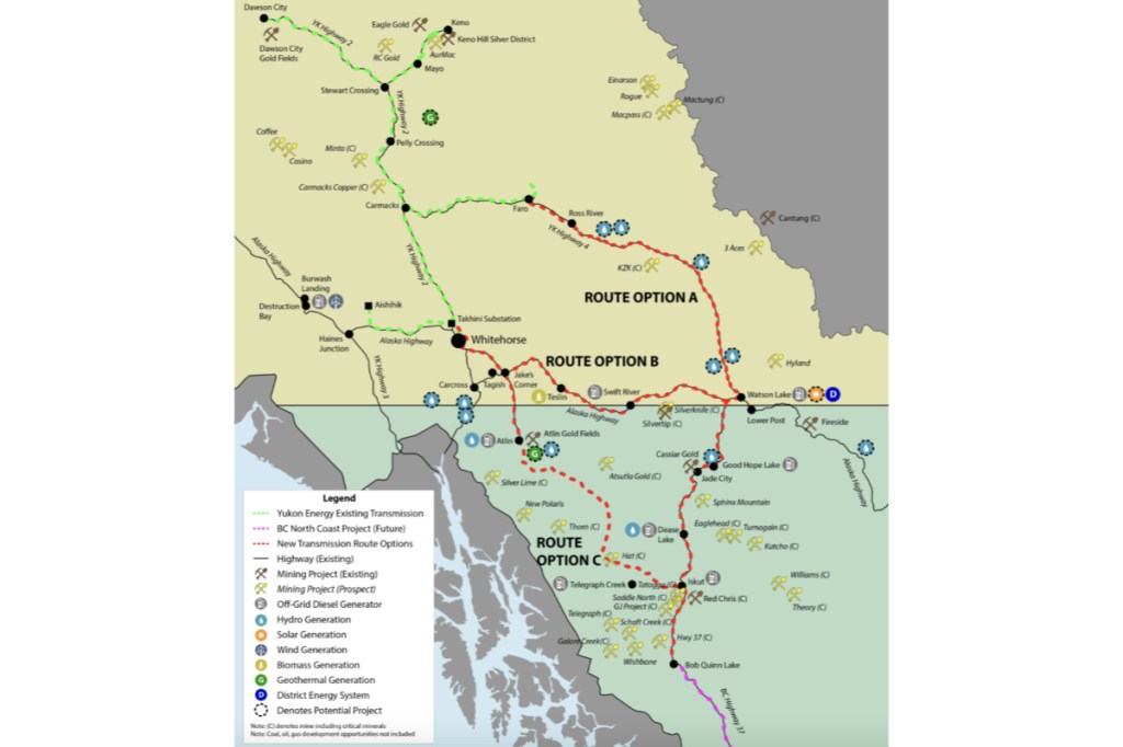 Yukon eyes $7.6B in annual growth from proposed grid link to B.C ...